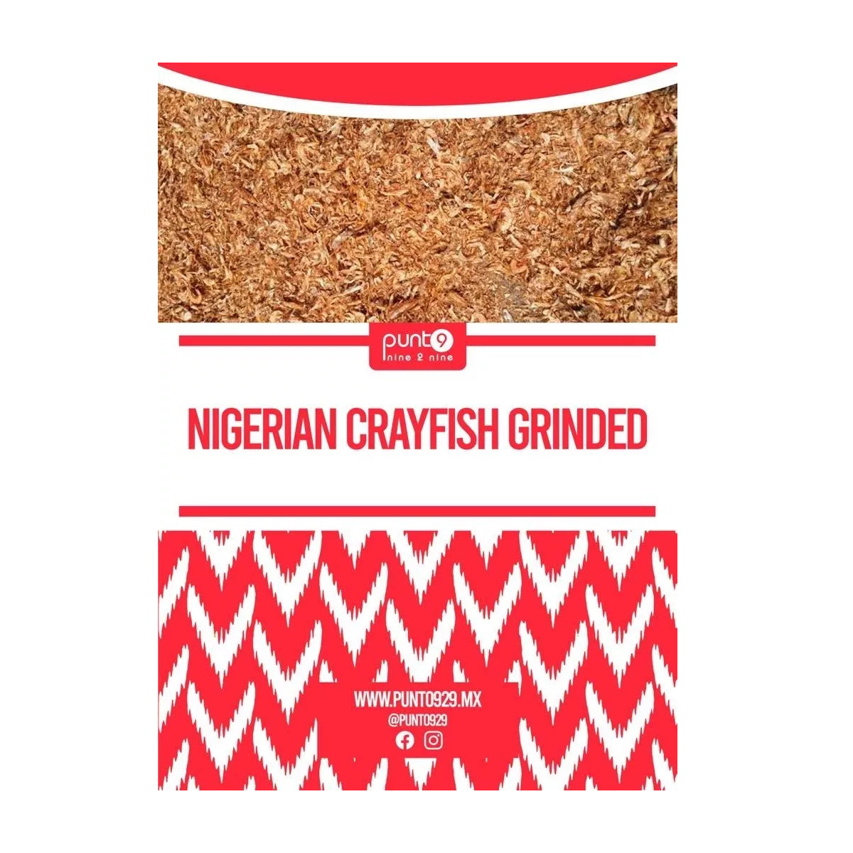 P929 Nigerian Grinded Crayfish 200g – Punto929 MX